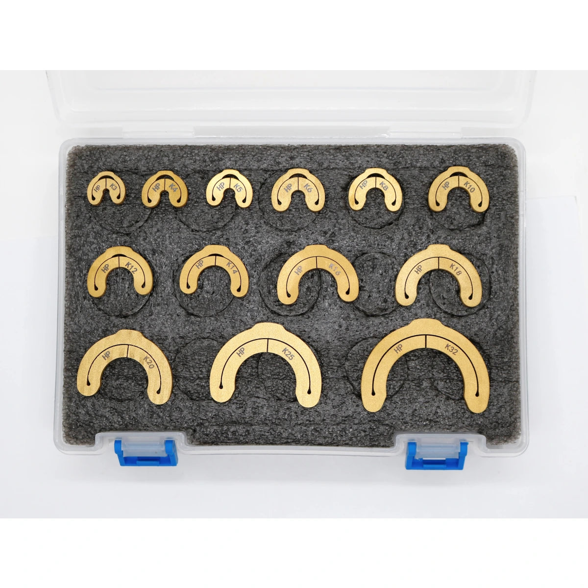 Tool Clamping Clip - Metric Master Kit | End Mill Depth Stop Clip